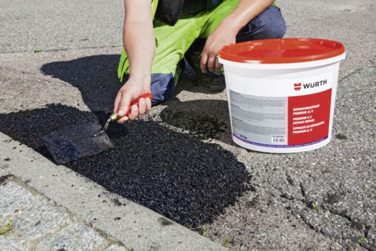 Qué es el asfalto en frío y cómo se aplica | Blog Würth