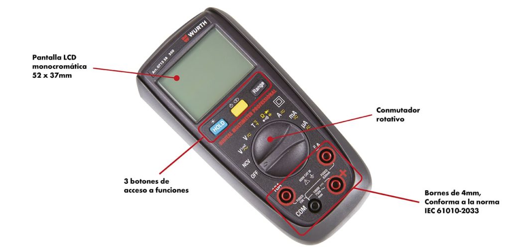 Qué es un multímetro y para qué sirve | Blog Würth España
