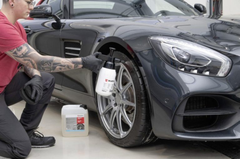 Cómo limpiar las llantas del coche | Tutorial | Würth
