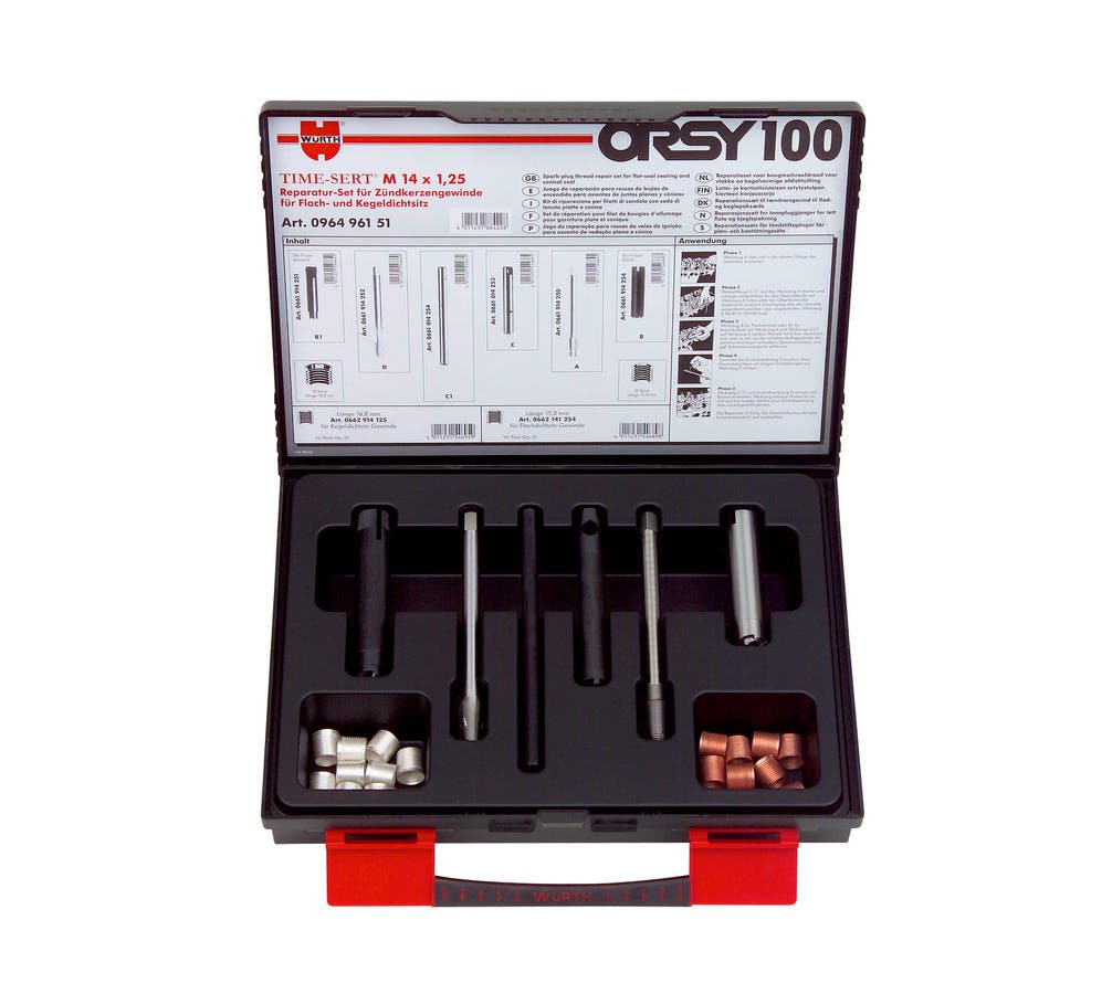 Sist. de reparación de roscas Time-Sert - Reparación de roscas - Herramientas manuales - Catálogo